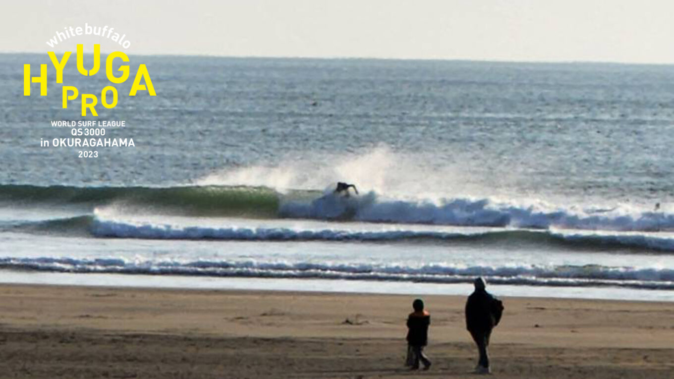 WSL QS3000 whitebuffalo HYUGA PRO Day1 START!｜The Open surfing HYUGA PRO