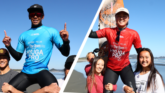 The Open surfing HYUGA PRO｜WSL QS1000